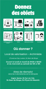 La Ressource AAA – Collecte, valorise, réemploi, sensibilise